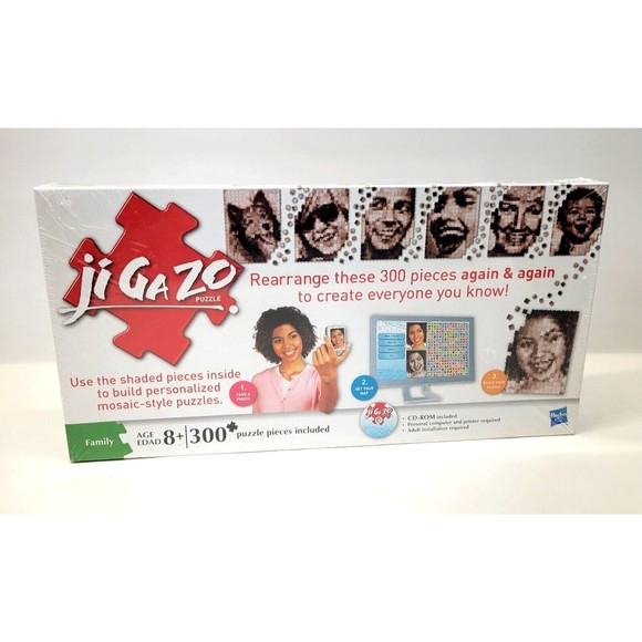Hasbro | Toys | Jigazo Design Your Own Photo Puzzle 30 Pieces With ...